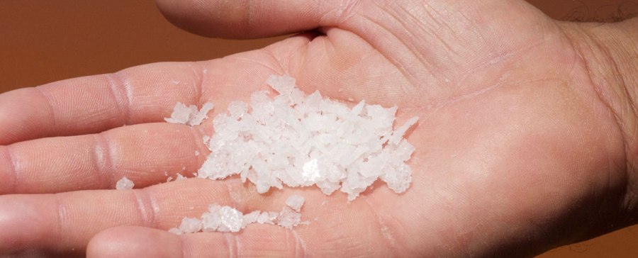 Escamas naturales de sal – Salinas Bocacangrejo